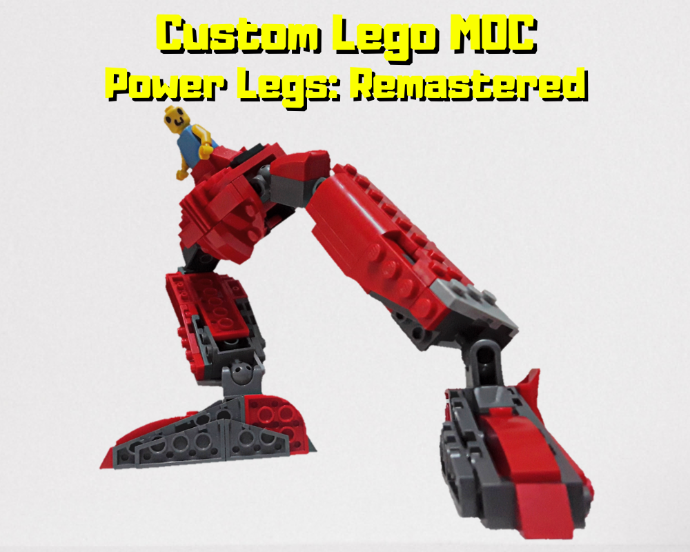 LEGO MOC Power Legs: Remastered by Noob Builds Lego | Rebrickable ...