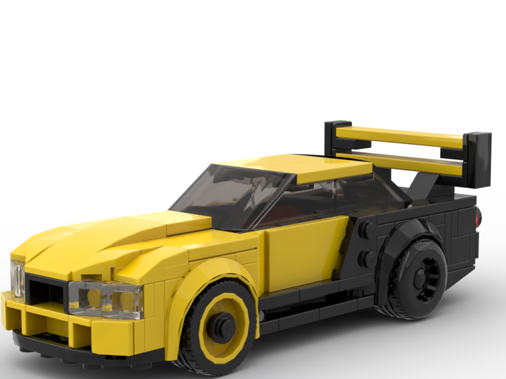 LEGO MOC "Race Liveried" Skyline GTR R34 by MalpaisLanius | Rebrickable ...