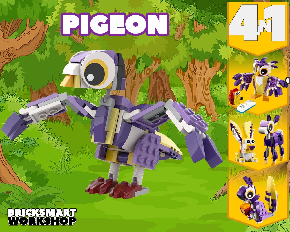 LEGO MOC Pigeon 31125 Alternate by bricksmartworkshop | Rebrickable ...