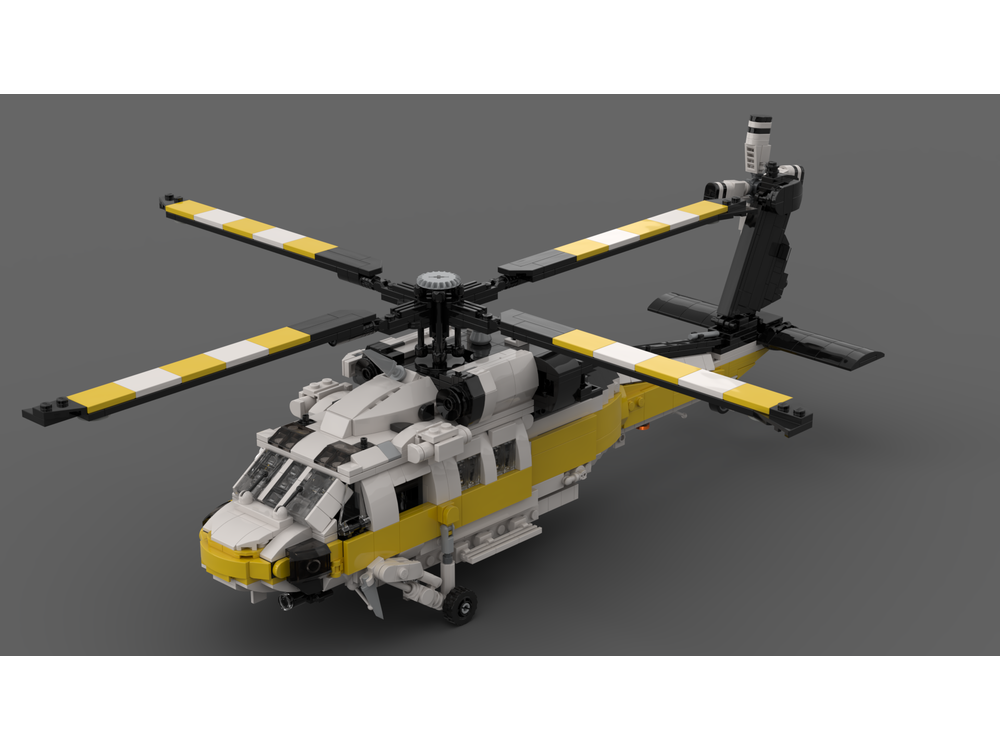LEGO MOC L.A. County fire Sikorsky S-70 Firehawk by FritesAuFour ...