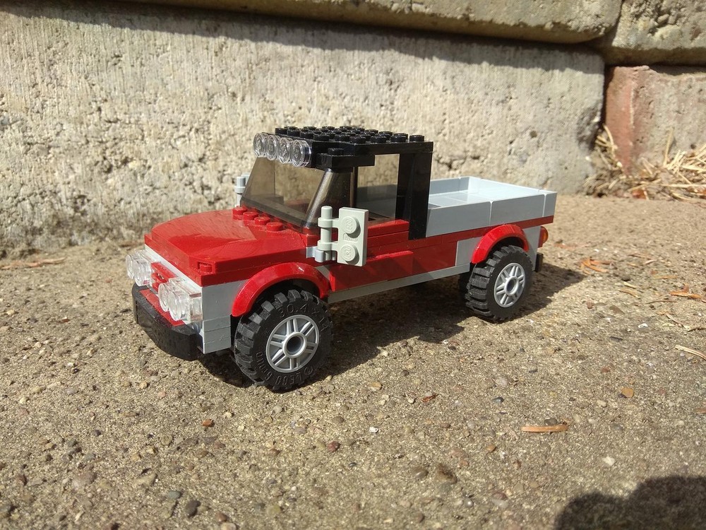 LEGO MOC Classic-Pick-Up-Truck by 0815-7 | Rebrickable - Build with LEGO