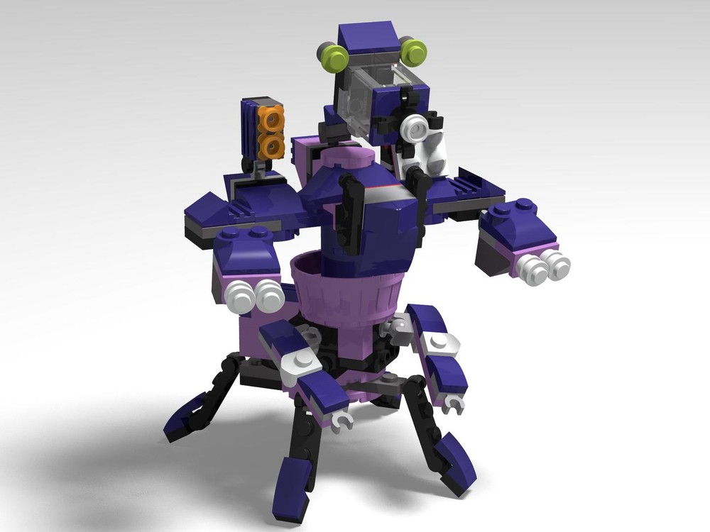 Lego Moc Munchos Mega Mech By Trobb777 Rebrickable Build With Lego