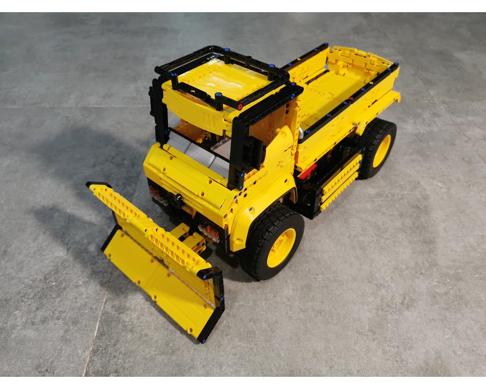 LEGO MOC Snow Plow Truck (42114 B model) by legoRookie2021 ...