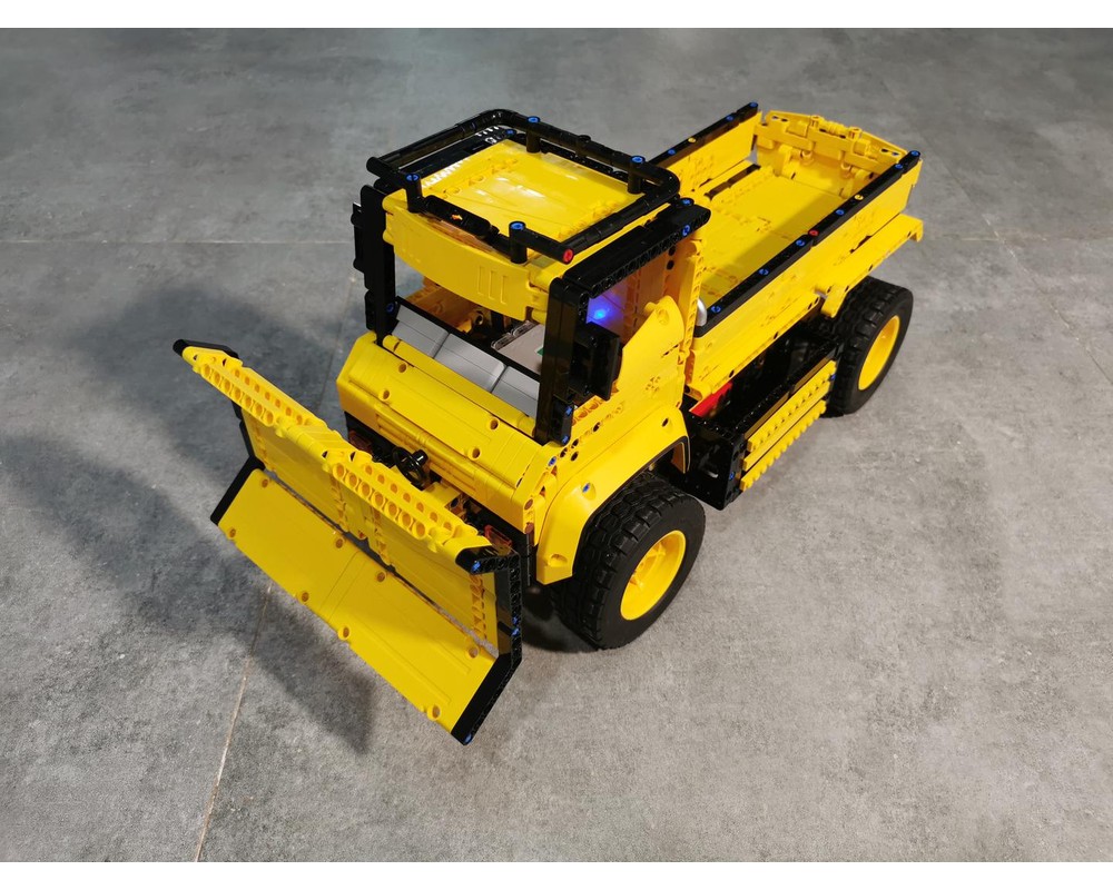 LEGO MOC Snow Plow Truck (42114 B model) by legoRookie2021 ...