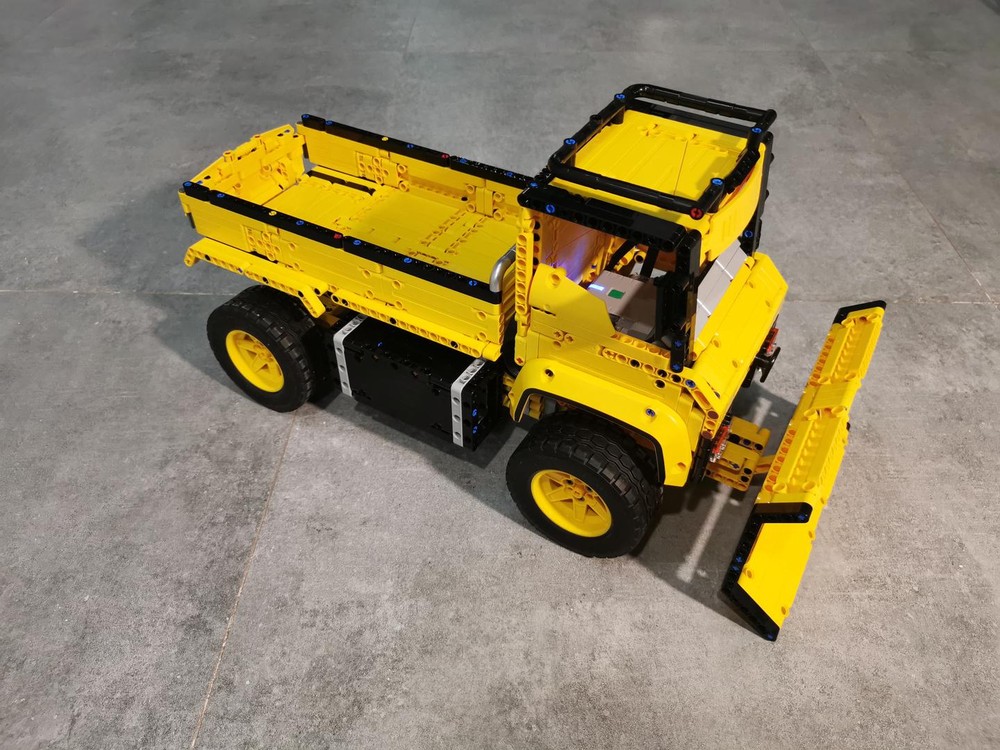 LEGO MOC Snow Plow Truck (42114 B model) by legoRookie2021 ...