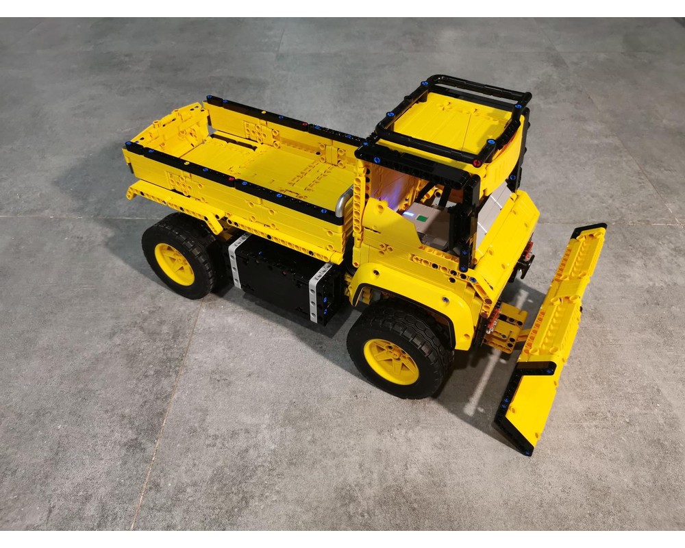 LEGO MOC Snow Plow Truck (42114 B model) by legoRookie2021 ...