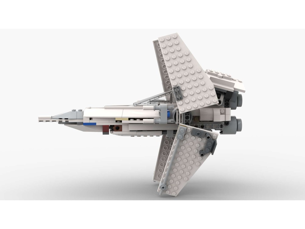 LEGO MOC 75301 V-wing Starfighter by cubeworrier | Rebrickable - Build ...