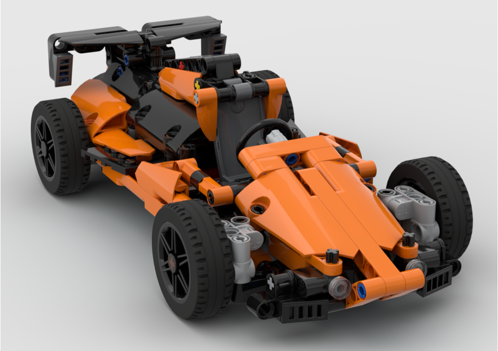 Lego Moc Monocoque By Legonid Rebrickable Build With Lego