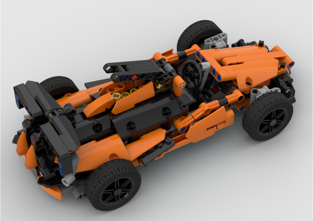 Lego Moc Monocoque By Legonid Rebrickable Build With Lego