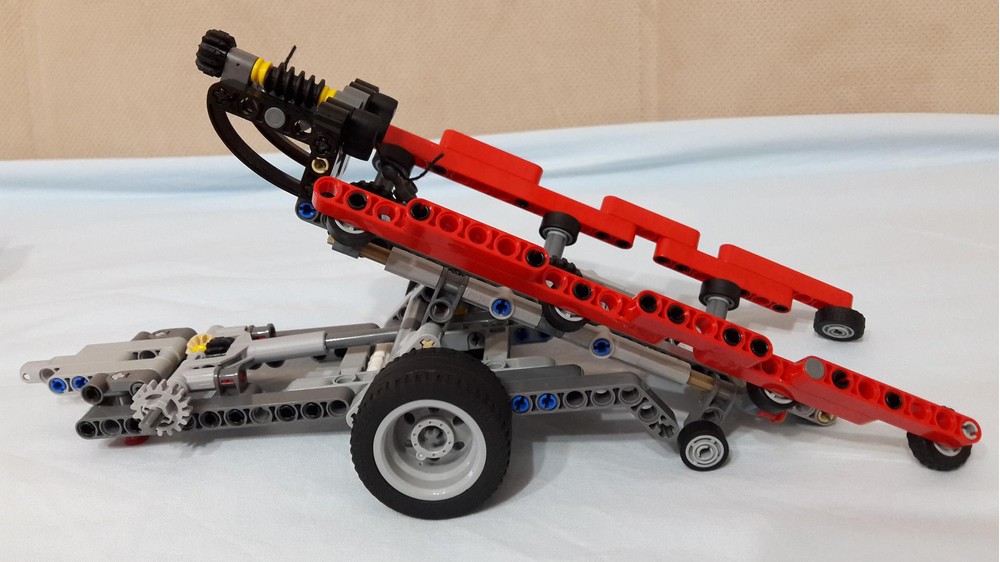 LEGO MOC Technic Small Boat & Trailer by scynox | Rebrickable - Build ...