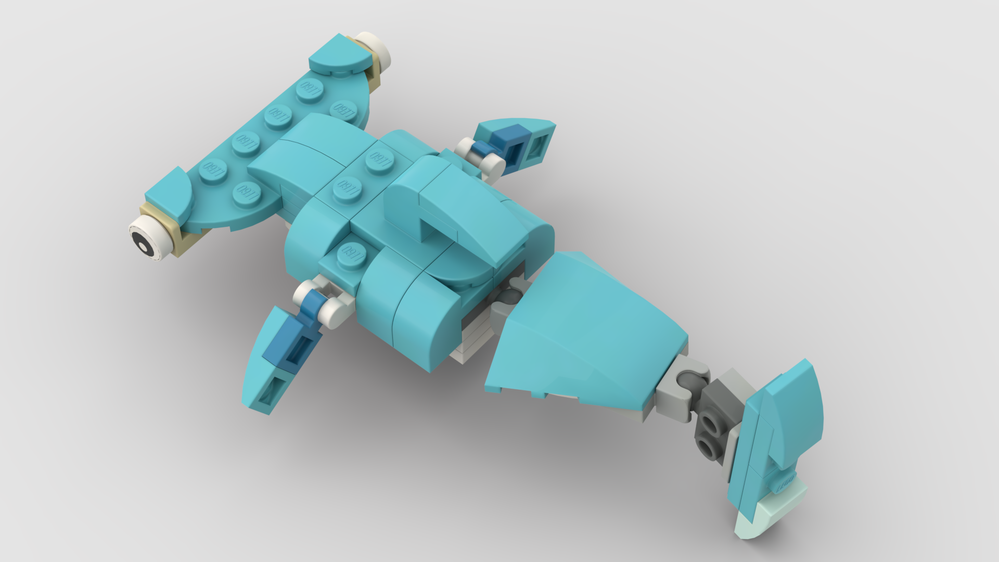 Lego Moc Hammerhead Shark And Lobster By Qusimano Rebrickable Build