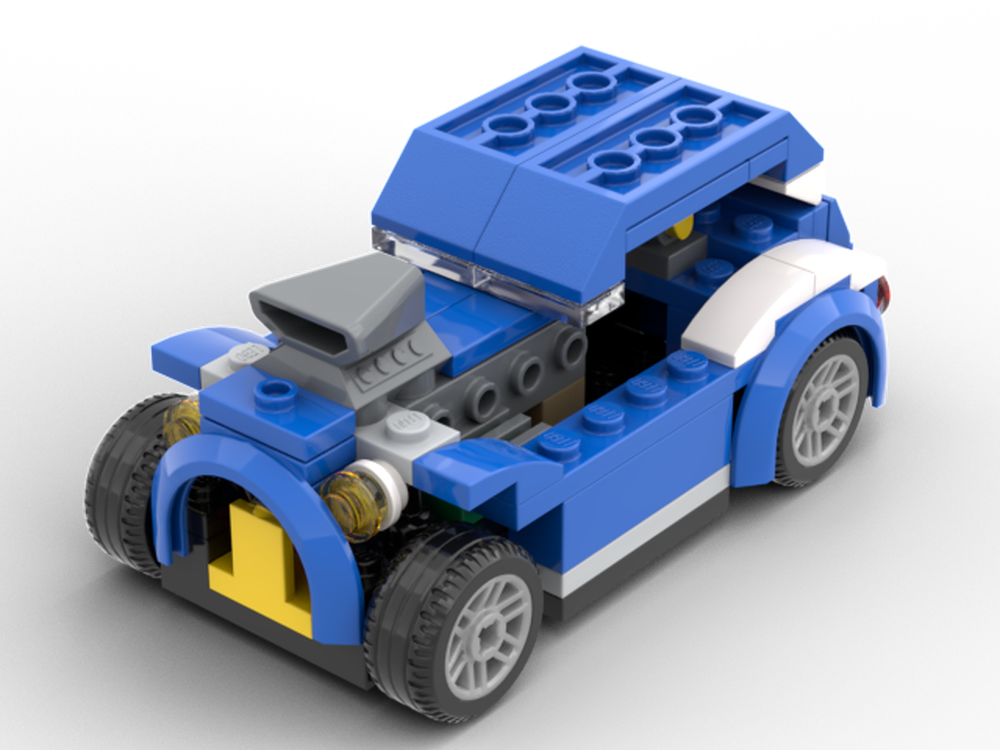 LEGO MOC 60312 - Hot Rod by hoppepe | Rebrickable - Build with LEGO