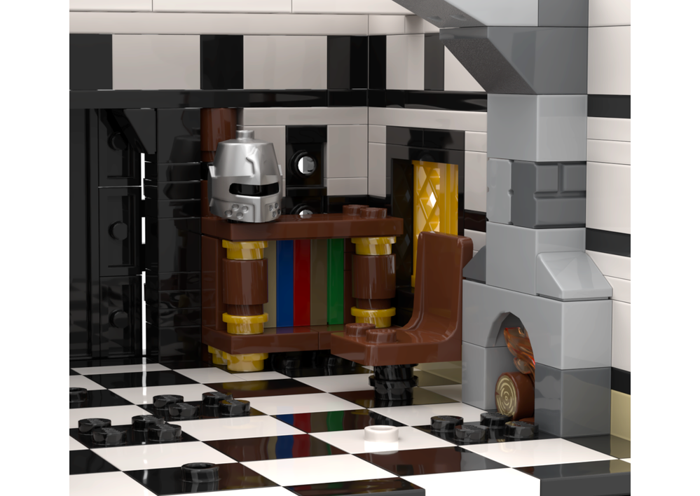 LEGO MOC Medieval Tower House (Backdrop House) by Br1ckD3sign ...