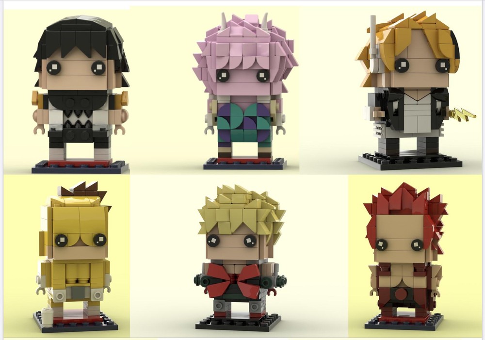 LEGO MOC My Hero Academia BrickHeadz Bundle 2 - Class 1-A by ...