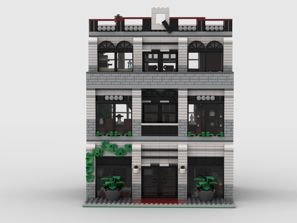LEGO MOC Fashion Salon and Spa by Noobricks | Rebrickable - Build with LEGO
