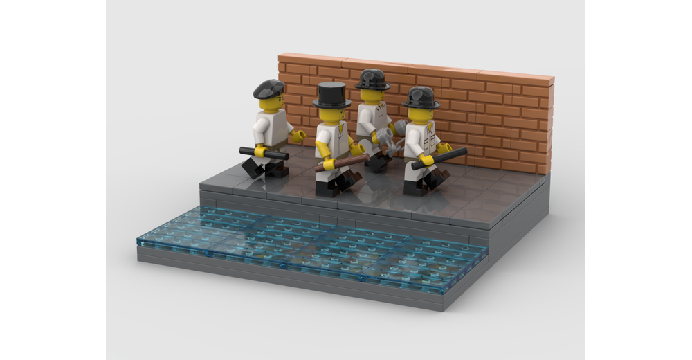 Lego Moc A Clockwork Orange By Astrofabius Rebrickable Build With Lego