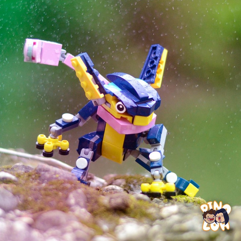 LEGO MOC PC-Ninja Frog by pino_creations | Rebrickable - Build with LEGO