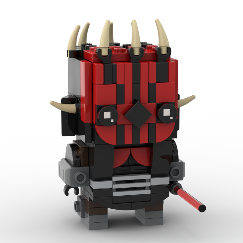LEGO MOC Dual Blade Dude BrickHeadz by Imperial_brickz | Rebrickable ...