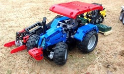 LEGO MOC-24287 Combine harvester: 42055 C model (Technic 2019 ...