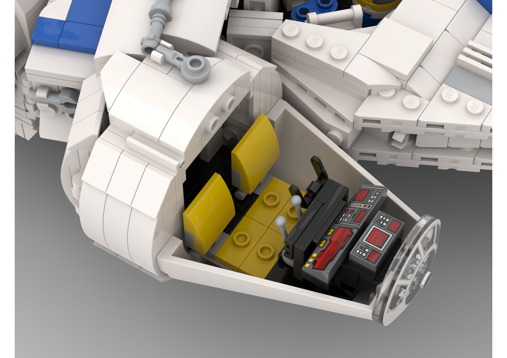 LEGO MOC Kessel Run Falcon MOC by five_dc | Rebrickable - Build with LEGO