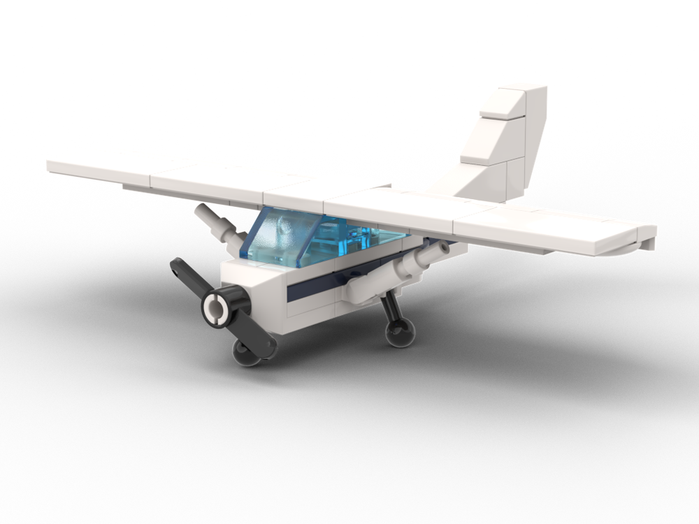 LEGO MOC Cessna 172 Skyhawk by justplanebricks | Rebrickable - Build ...