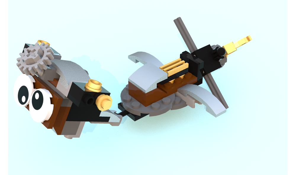 LEGO MOC 41538 Flying Kamzo by BriXperiMent | Rebrickable - Build with LEGO