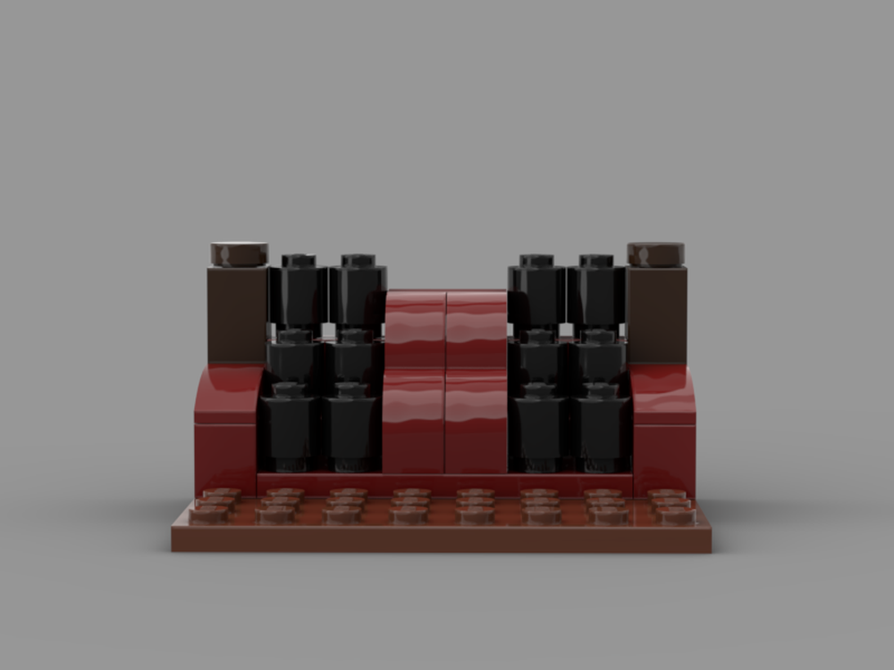 LEGO MOC Simple minifigure display ladder by Newtoto2 | Rebrickable ...