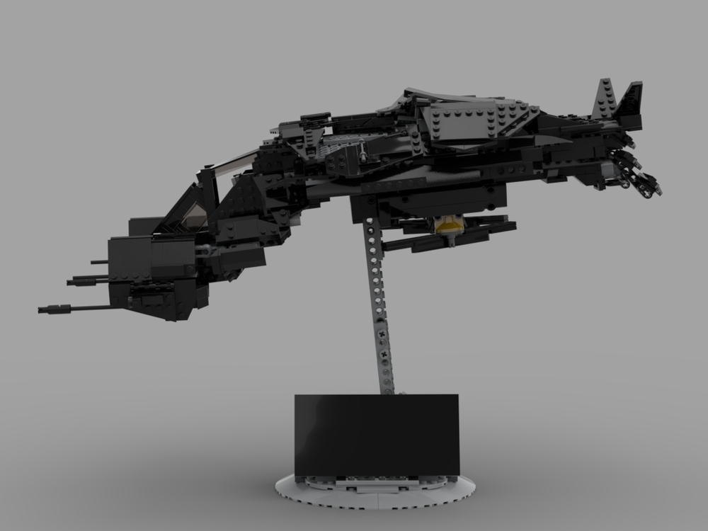 Lego Moc Ucs The Dark Knight Rises Batwing The Bat By Creationcaravan