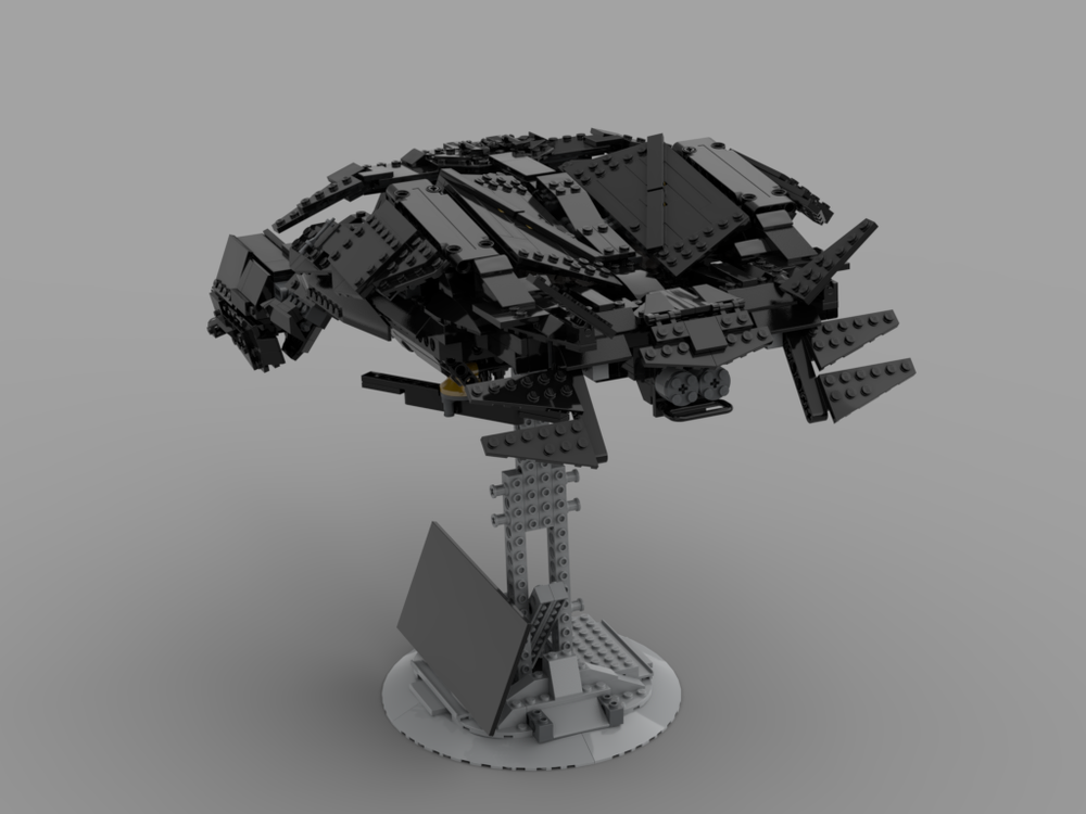 Lego Moc Ucs The Dark Knight Rises Batwing The Bat By Creationcaravan