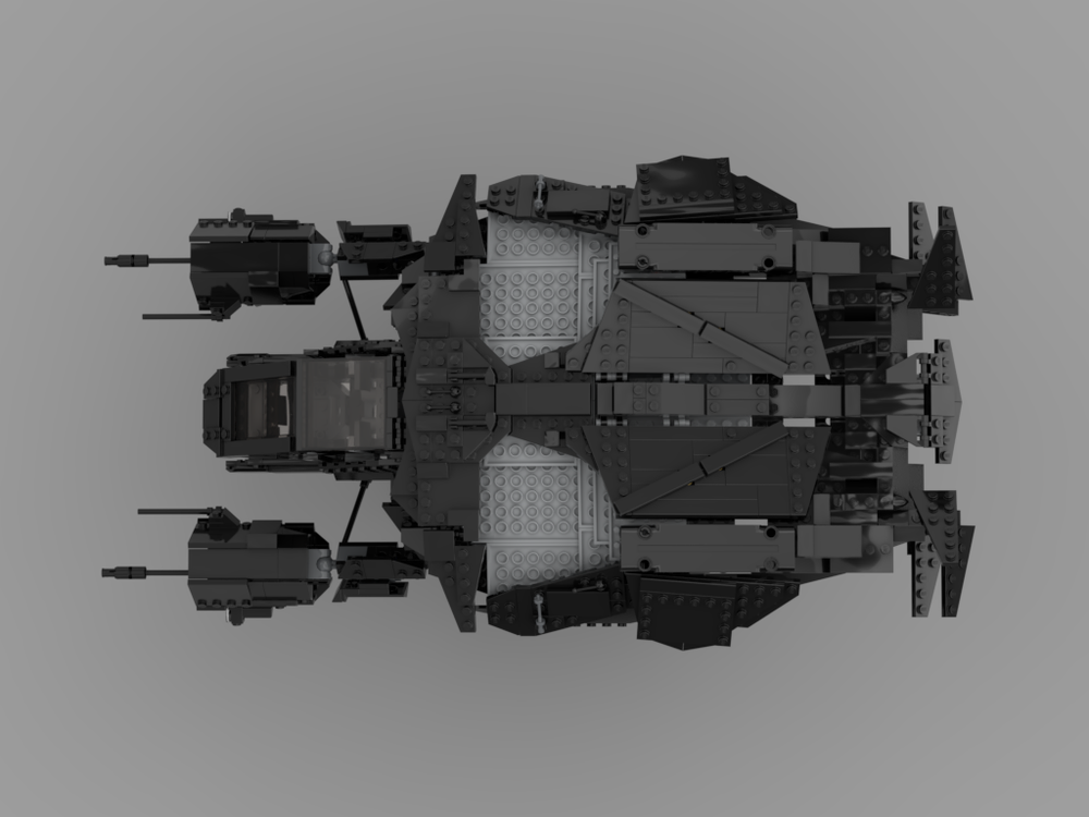 Lego Moc Ucs The Dark Knight Rises Batwing The Bat By Creationcaravan