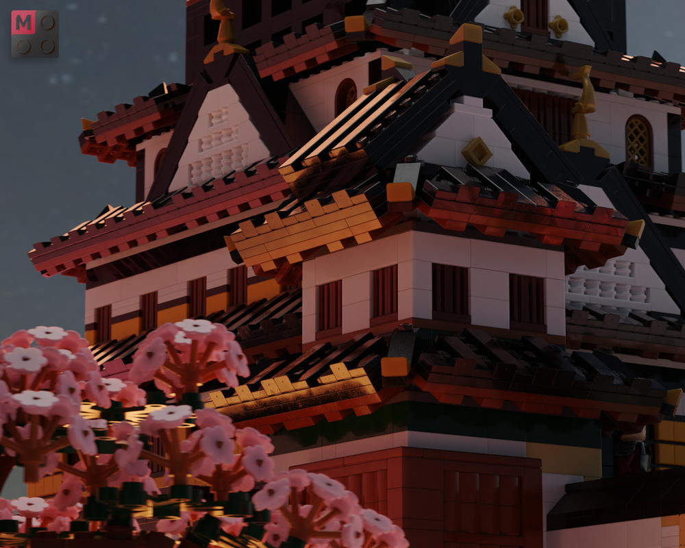 LEGO MOC Medieval Japan Shogun Castle Ninjago by MOCOPOLIS ...