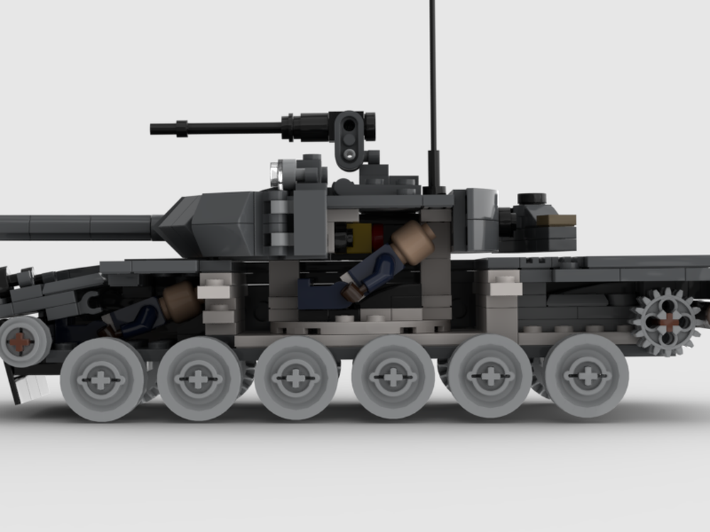 LEGO MOC T-80U/BVM by simonelovisa01 | Rebrickable - Build with LEGO