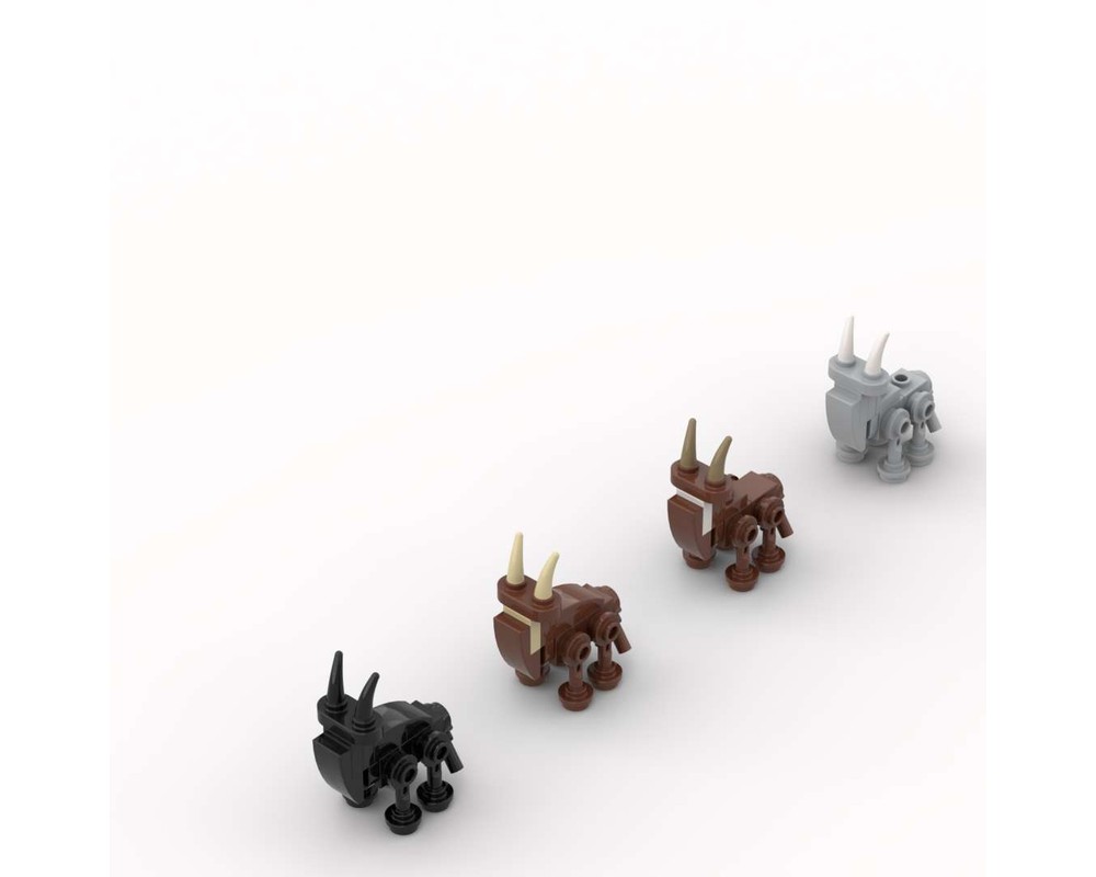 LEGO MOC Goats Version 2 by brickstugmuffin | Rebrickable - Build with LEGO