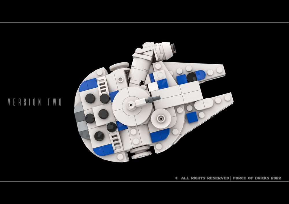 LEGO MOC Mini Millennium Falcon Solo (fobsm011) |Force of Bricks & Nin ...