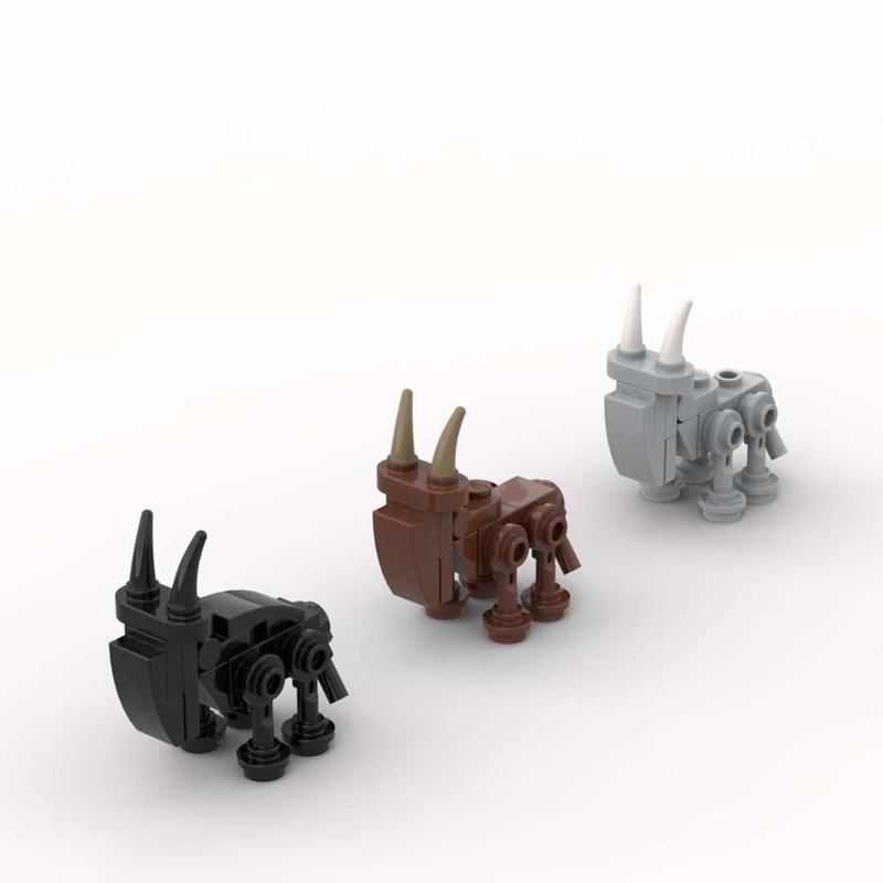 LEGO MOC Goats_Version_3 by brickstugmuffin | Rebrickable - Build with LEGO