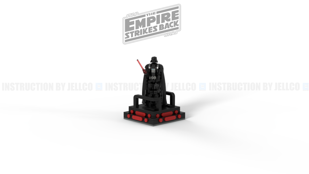 Lego Moc Micro Diorama Luke Vs Vader Bespin Duel V220430 By Jellco