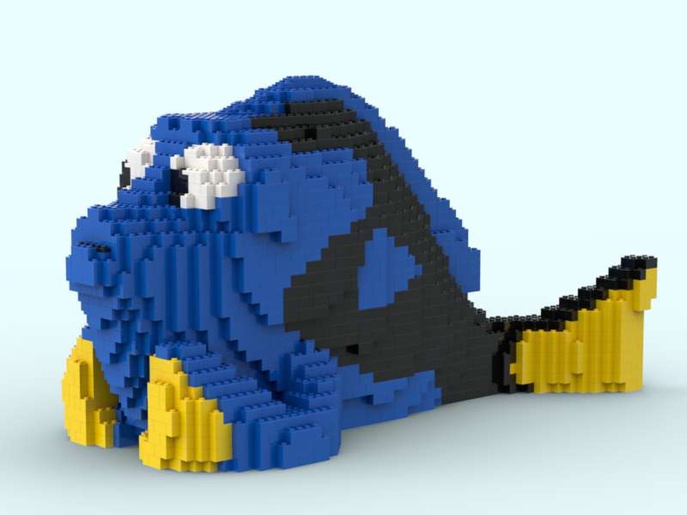 LEGO MOC A Regal Tang called 'Dory' by Wilmottslego | Rebrickable ...