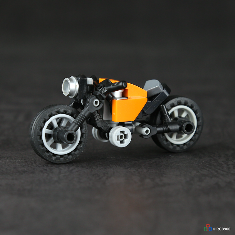 LEGO MOC Cafe Racer by RGB900 | Rebrickable - Build with LEGO