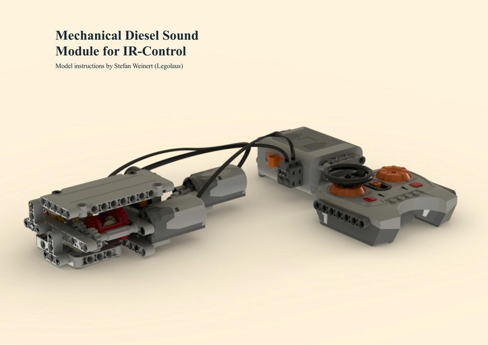 LEGO MOC Mechanical Diesel Sound Module for IR-Control by legolaus ...
