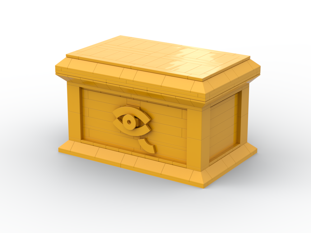 LEGO MOC Sealed gold cabinet by Buyou | Rebrickable - Build with LEGO