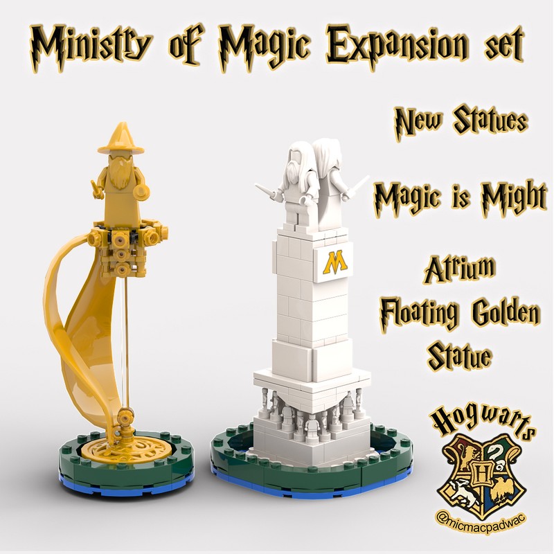 LEGO MOC Ministry of Magic Expansion sets by micmacpadwac | Rebrickable ...