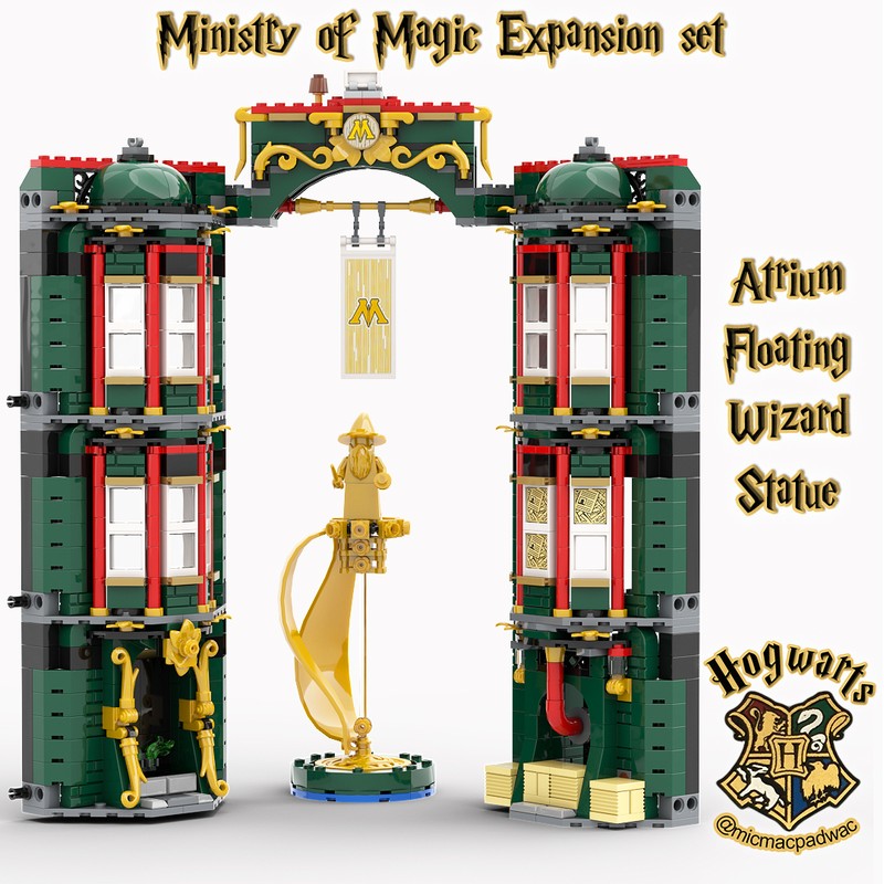 LEGO MOC Ministry of Magic Expansion sets by micmacpadwac | Rebrickable ...