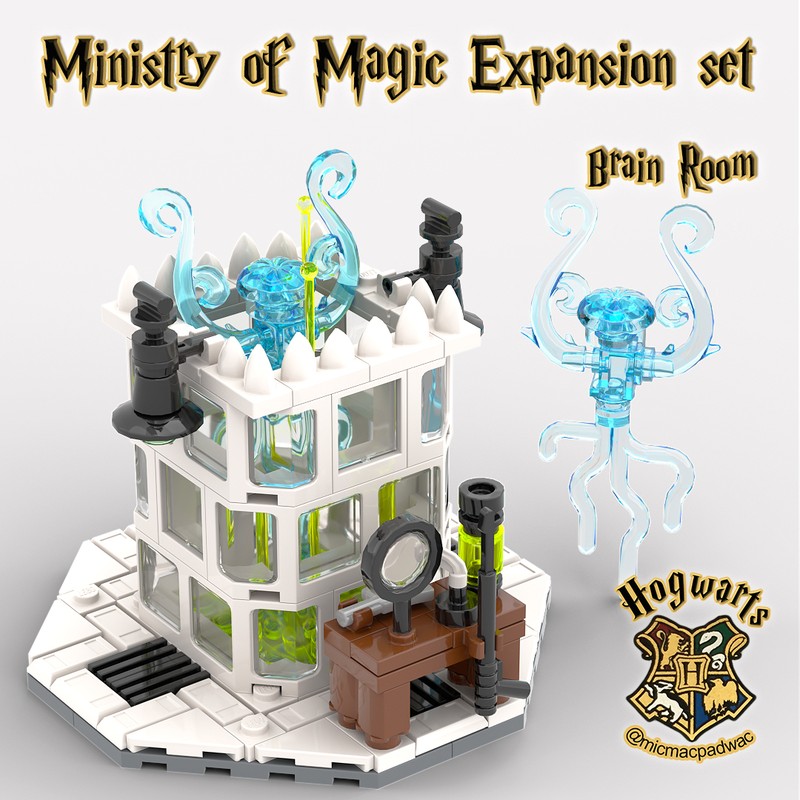 LEGO MOC Ministry of Magic Expansion sets by micmacpadwac | Rebrickable ...