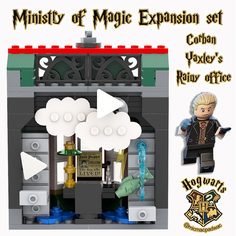 LEGO MOC Ministry of Magic Expansion sets by micmacpadwac | Rebrickable ...