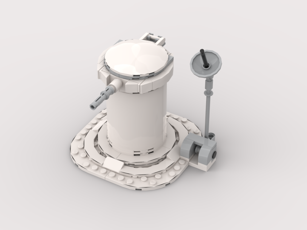 LEGO MOC Hoth defence trurret by Rebel Recreations | Rebrickable ...