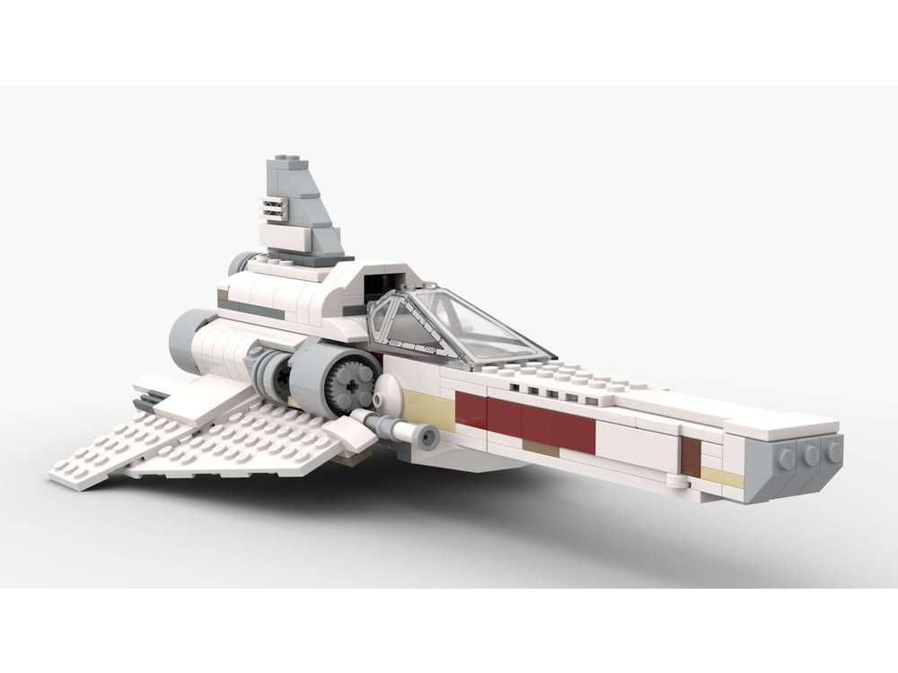 Lego Moc 75301 Colonial Viper By Cubeworrier Rebrickable Build With