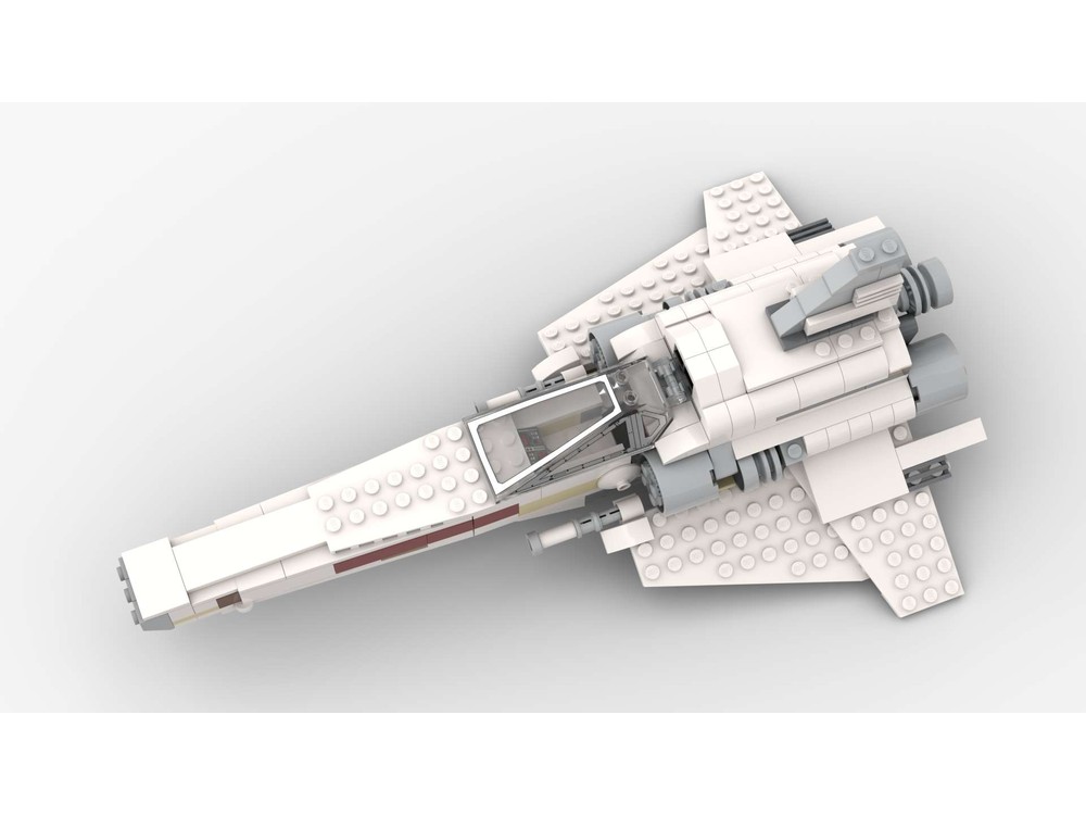 Lego Moc 75301 Colonial Viper By Cubeworrier Rebrickable Build With