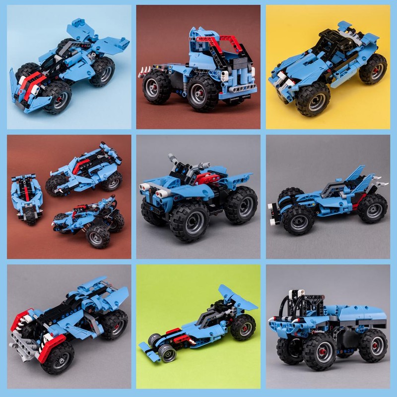 LEGO MOC 42134 PullBack MOCS by Keep On Bricking | Rebrickable - Build ...