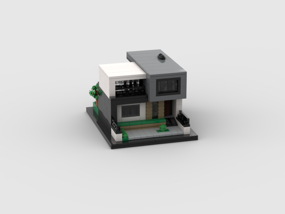 LEGO MOC modern Cityhouse by brick4fun. | Rebrickable - Build with LEGO