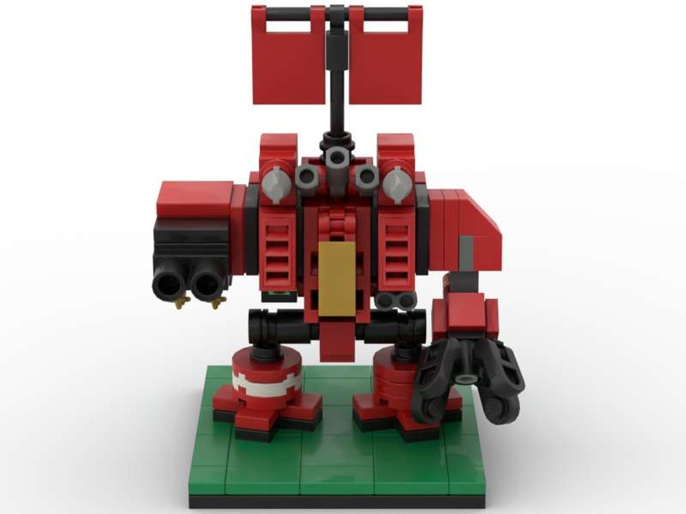 Lego Moc Warhammer 40k Dreadnought Mini By Meregt Rebrickable